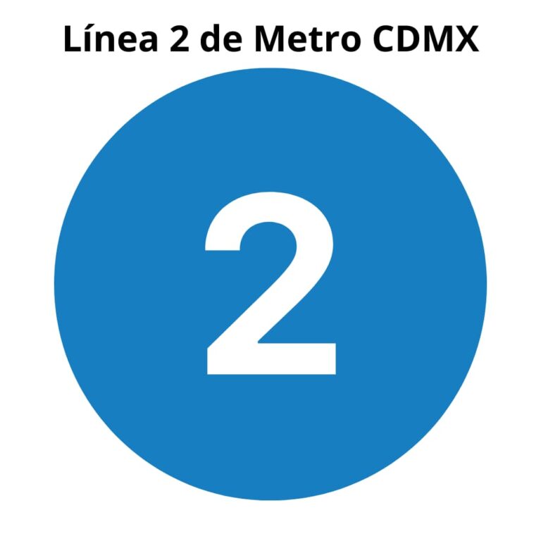 Línea 2 del Metro CDMX Línea Azul - Metro azul | De la Ciudad de México