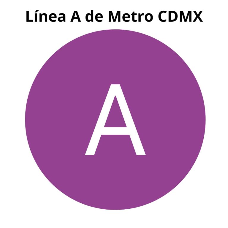 Línea A Metro CDMX - Línea Morada del Metro de la Ciudad de México 🚆